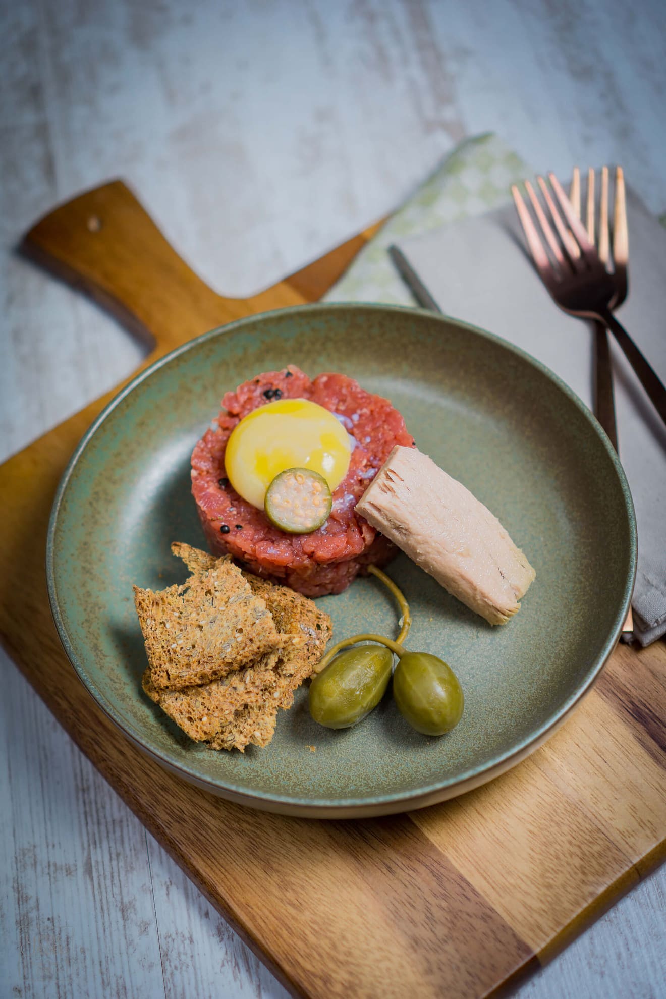 Klassisches Kalbstatar - Rezept von Gernekochen.de