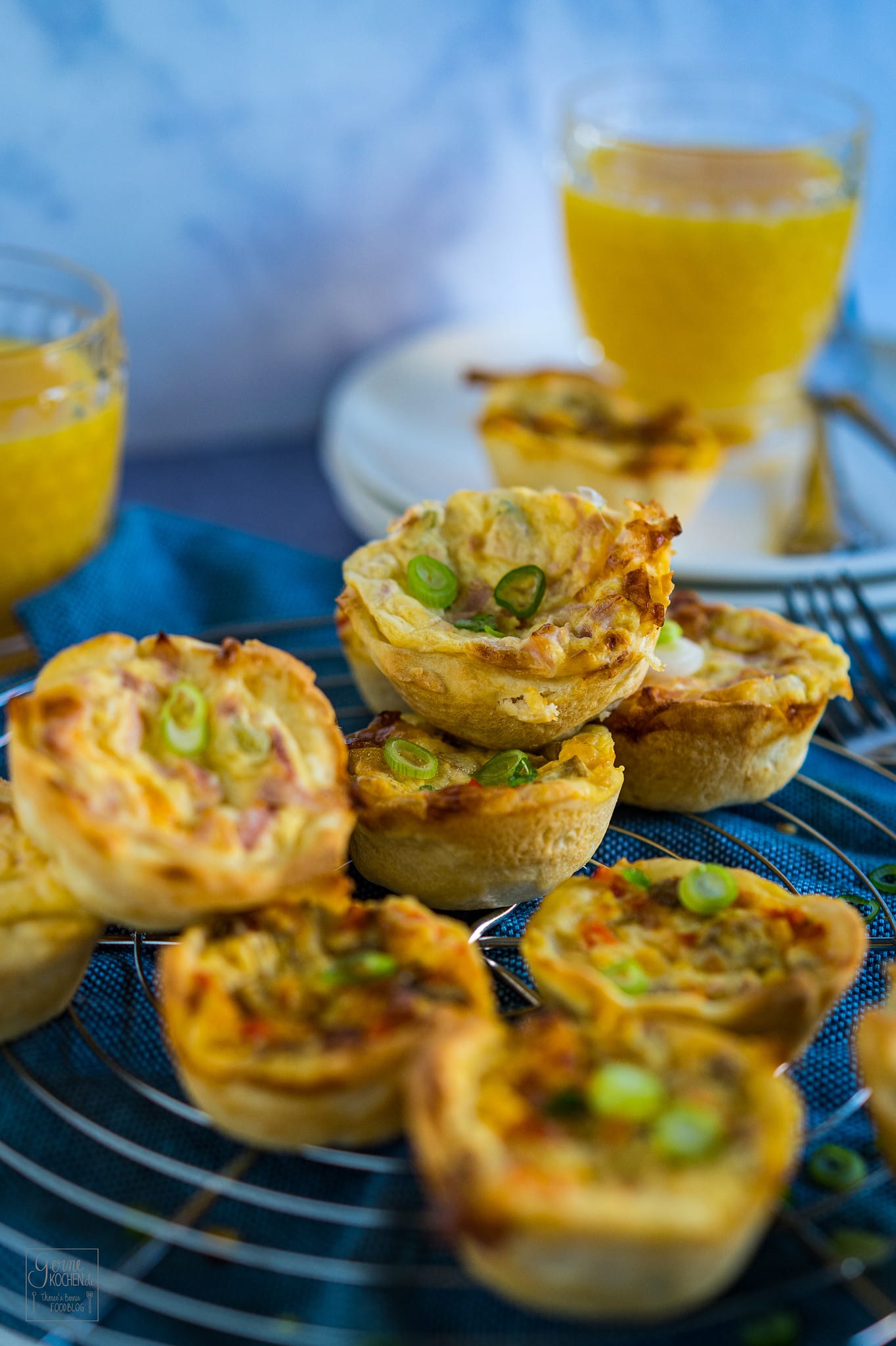 Rezept: Mini Quiches - perfekt zum Brunch (auch im Thermomix®)