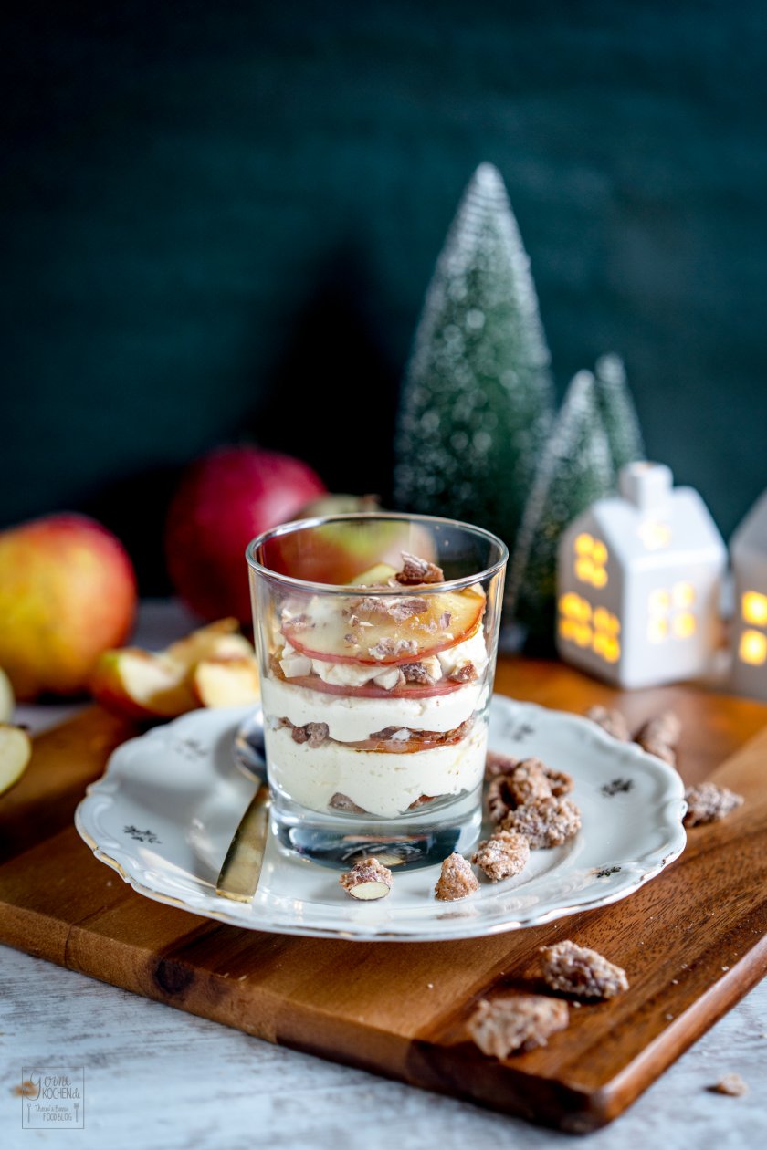 Dekonstruierter Bratapfel - Ein Rezept von Gernekochen.de