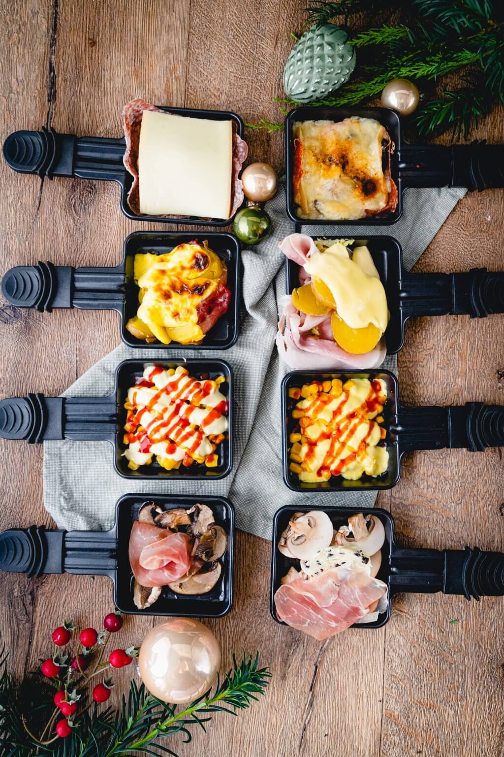 Raclette Ideen für Feiertage - Rezept von Gernekochen.de