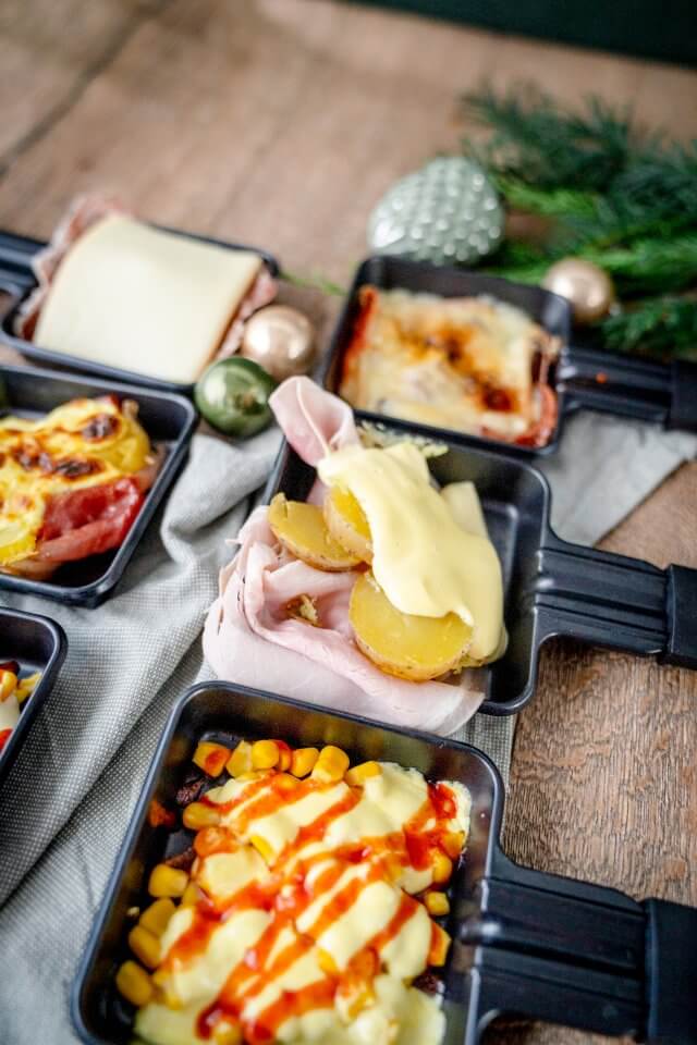 Raclette Ideen für Feiertage - Rezept von Gernekochen.de