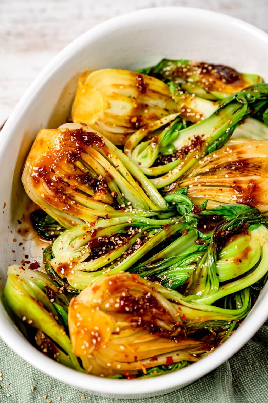 Einfacher Pak Choi in 10 Minuten - Rezept von Gernekochen.de