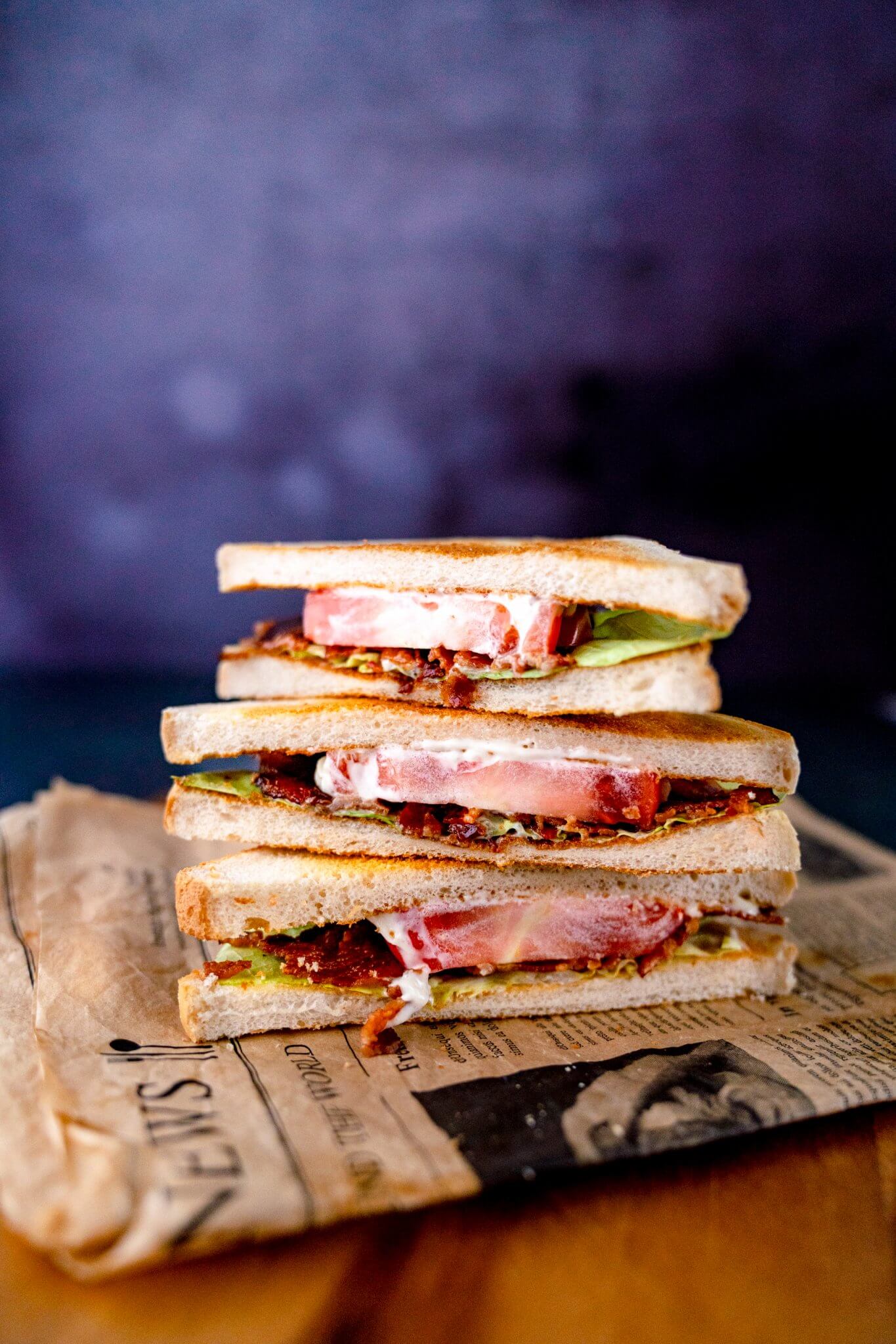 BLT Sandwich - Ein Rezept von Gernekochen.de