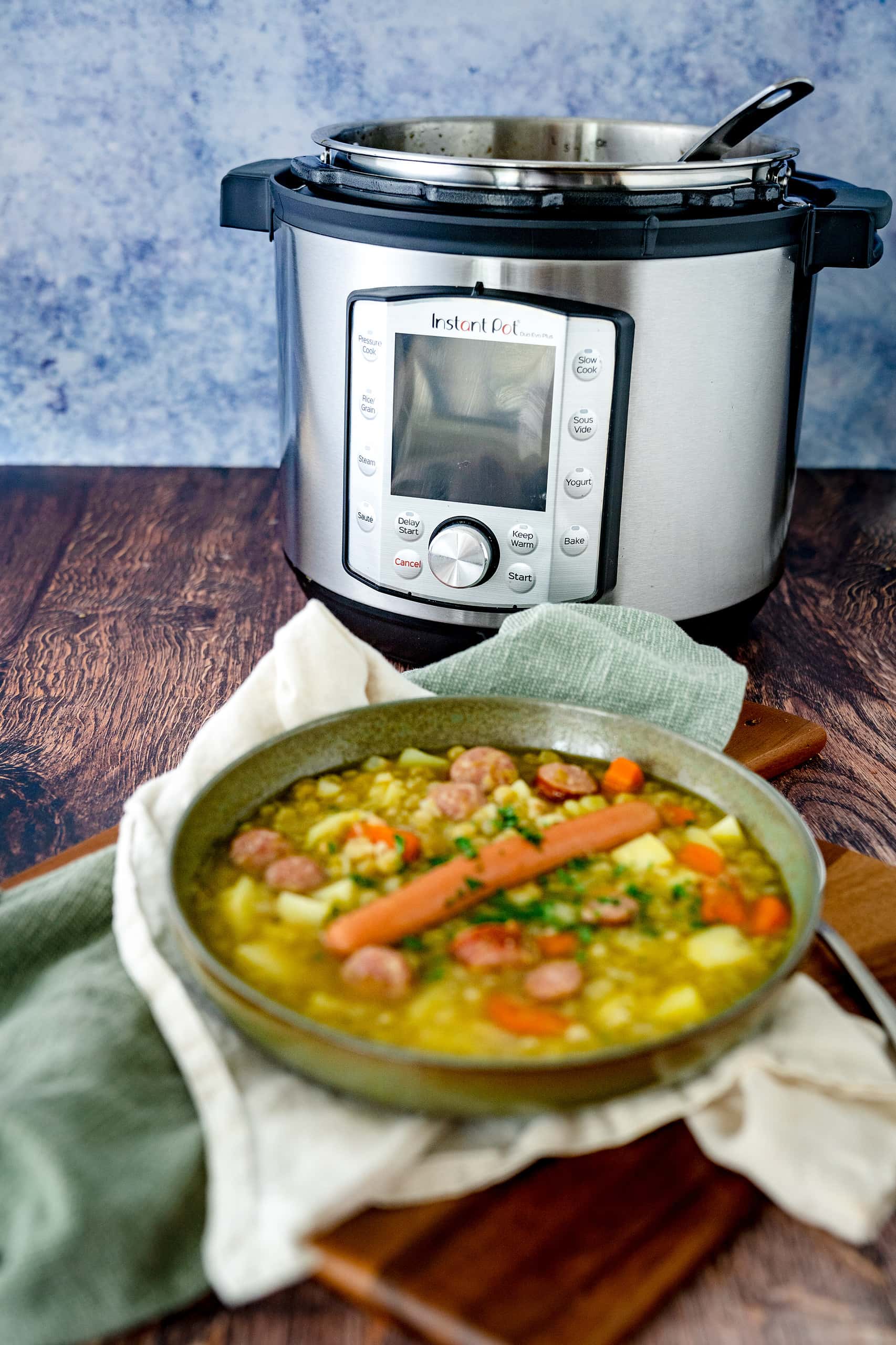 Erbsensuppe aus dem Schnellkochtopf - Gernekochen.de
