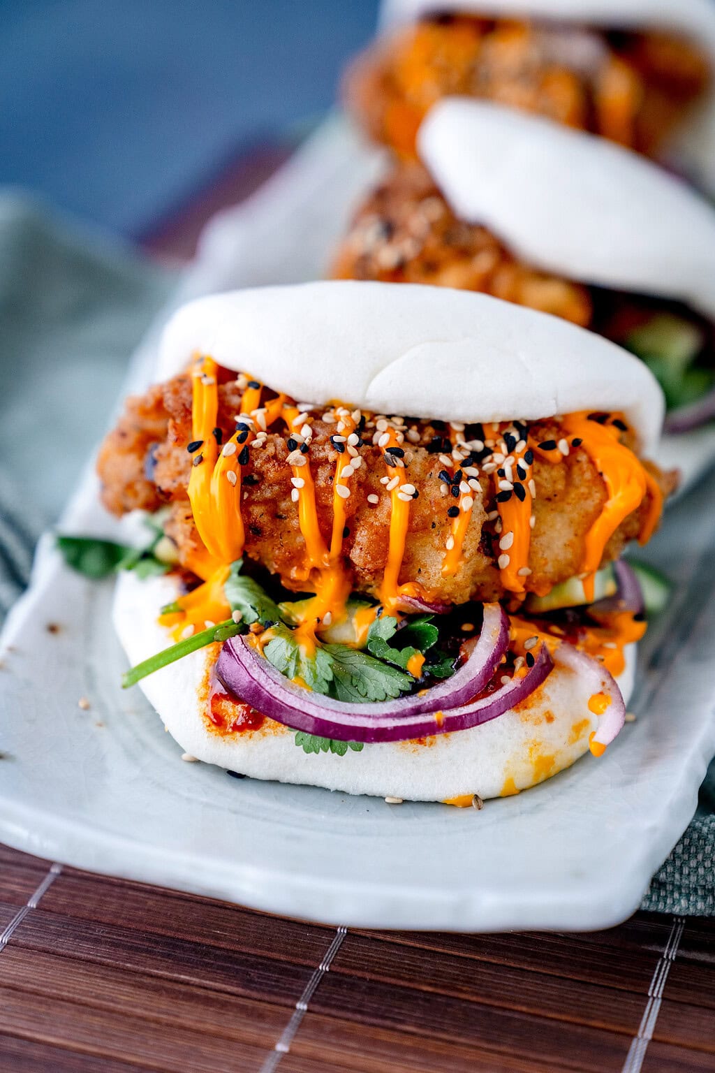 Korean Chicken Bao - Rezept von Gernekochen.de