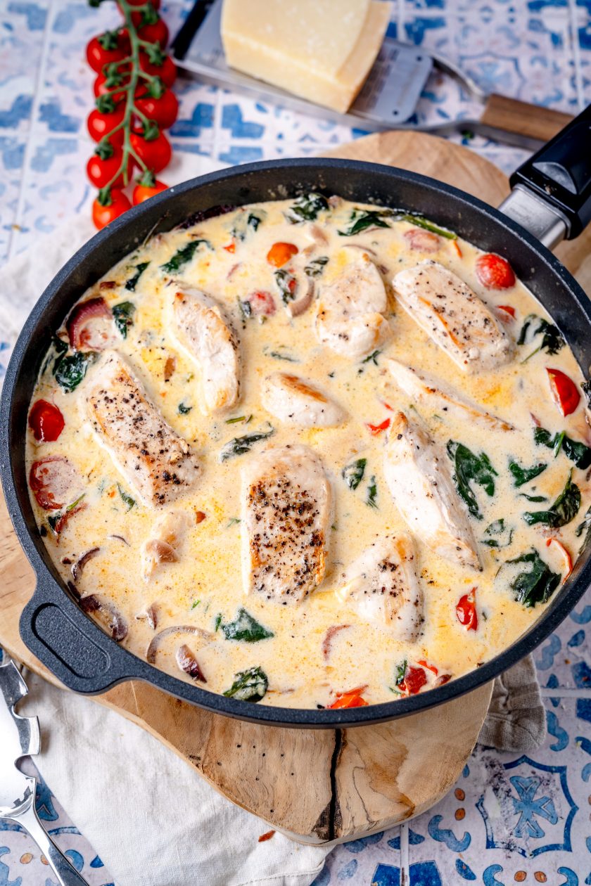 Köstliches Parmesanhähnchen - Rezept von Gernekochen.de