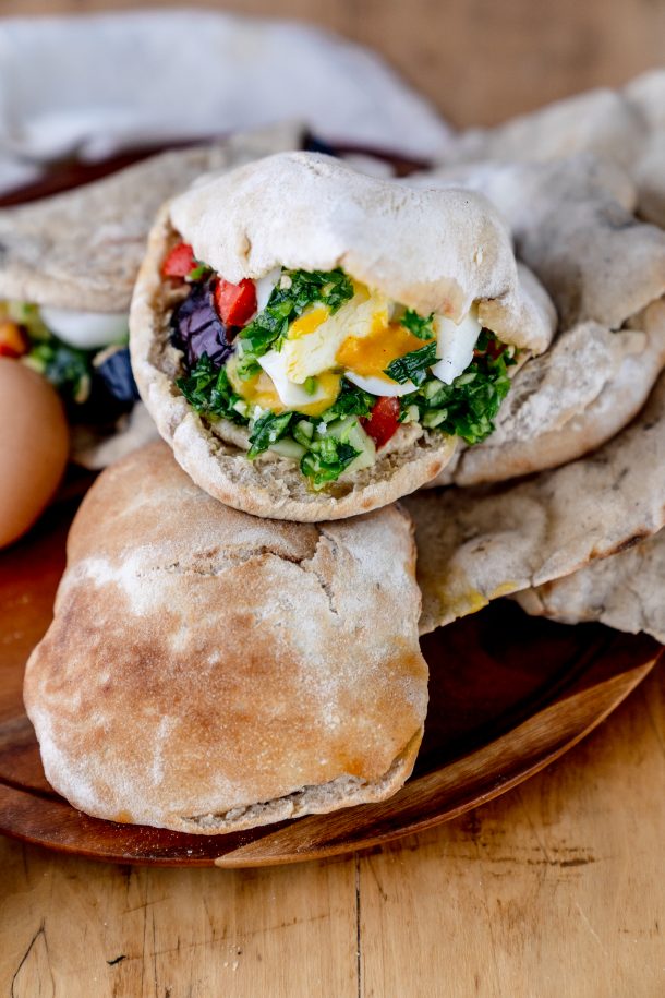 Sabich - israelisches Sandwich - Rezept von Gernekochen.de
