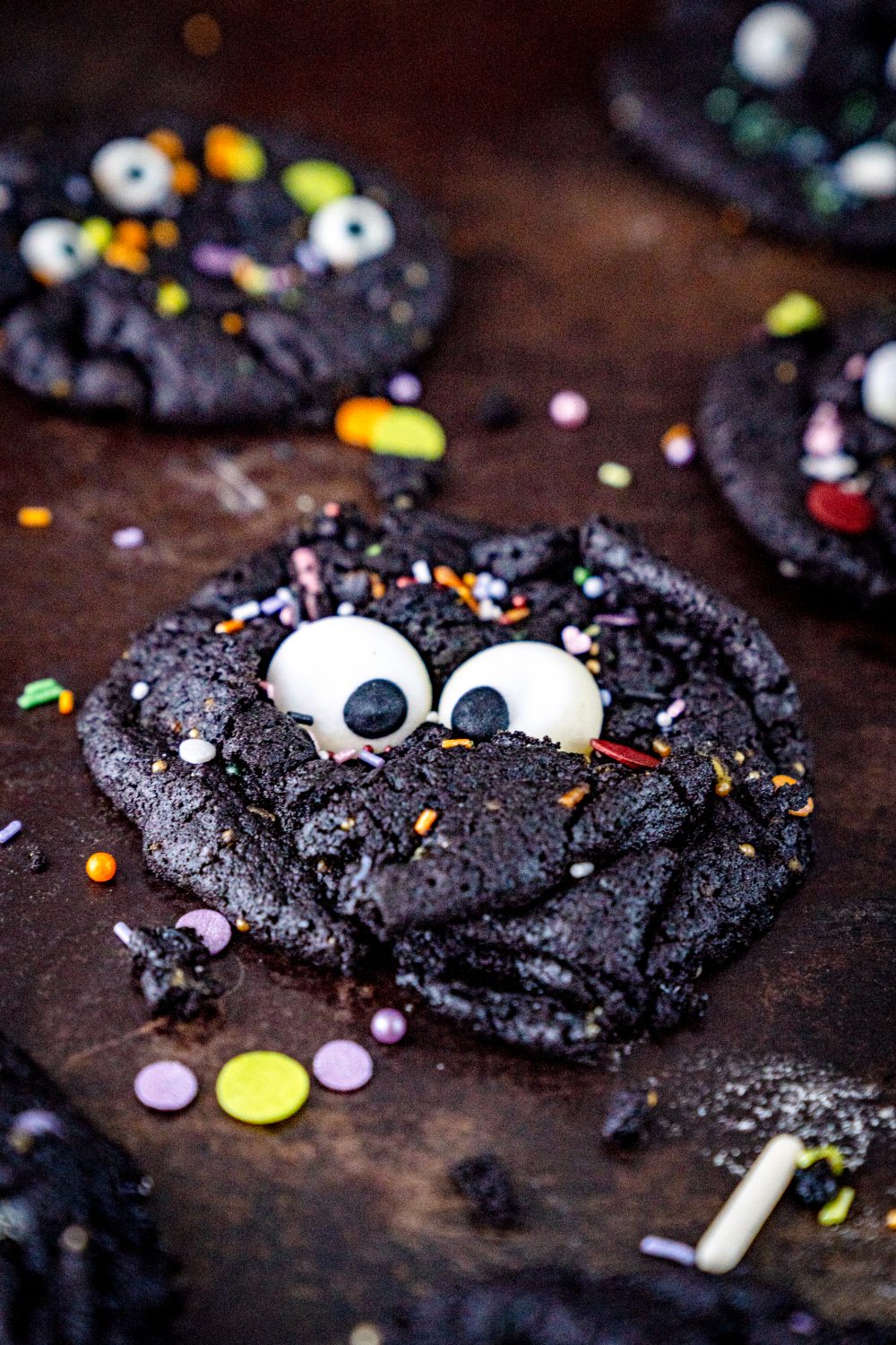 Monster Kekse - gruselig süß - Rezept von Gernekochen.de