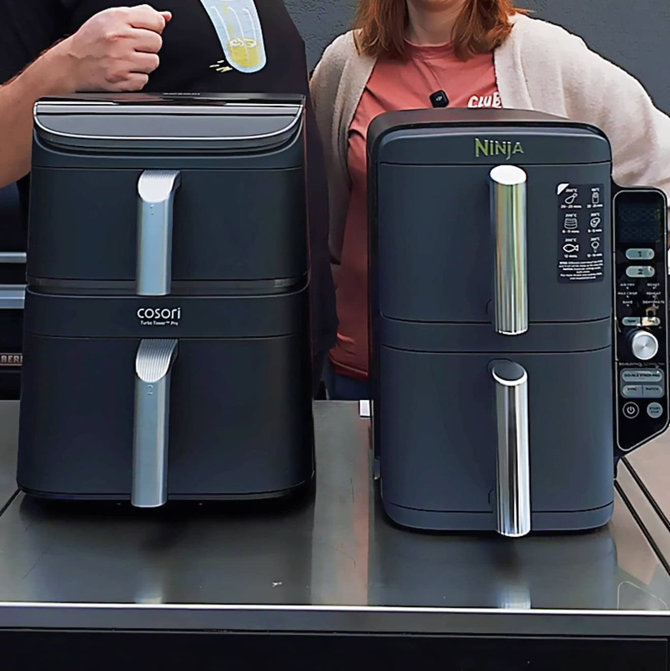 Ninja Double Stack XL vs. COSORI Turbo Tower Pro Smart