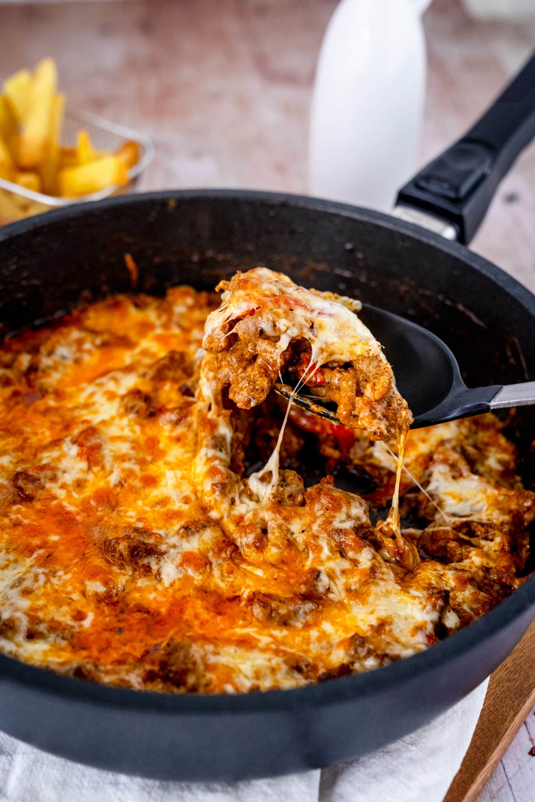 Gyros in Metaxa-Sauce - Rezept von Gernekochen.de